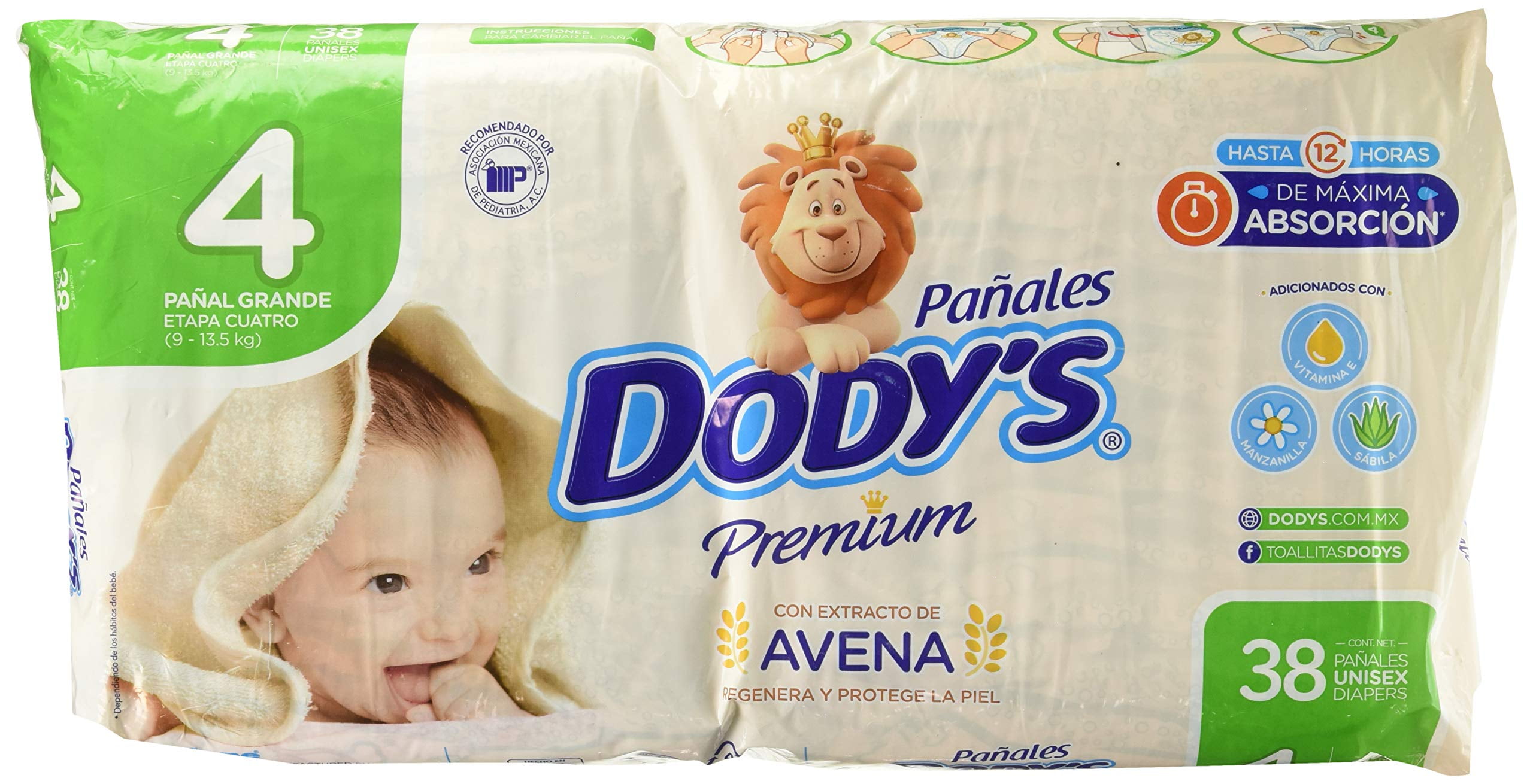 Dodys Pañal Unisex E2 | Bodega Aurrera en línea