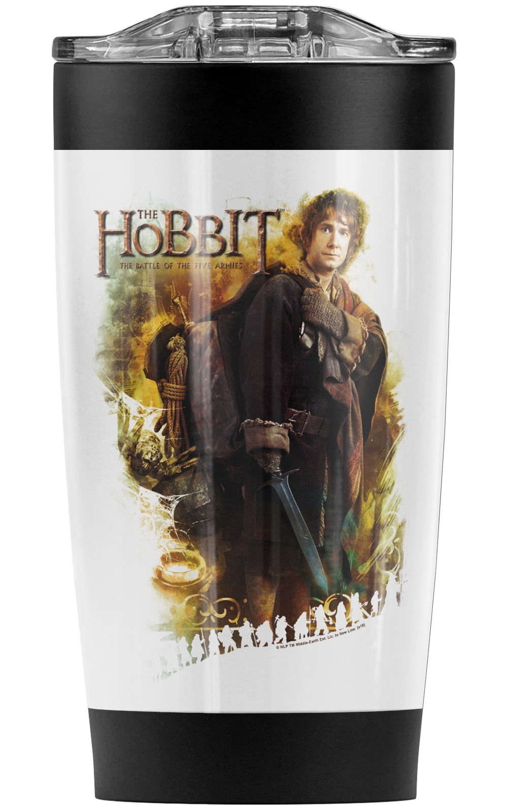 The Hobbit/Bilbo Sword Stainless Steel Tumbler 20 oz Coffee Travel Mug ...