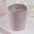 Efavormart Glittering Faux Diamond Dazzling Faux Rhinestone Mesh Ribbon ...