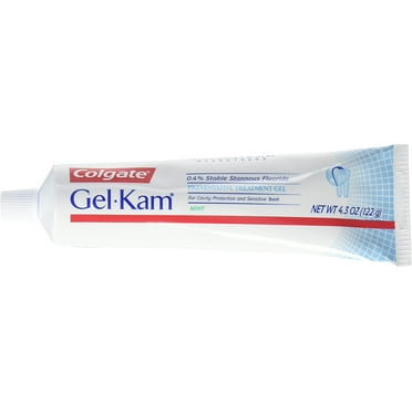 Gel-Kam Dental Treatment Gel for Sensitive Teeth, Anticavity, Mint ...