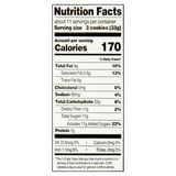 Great Value Chewy Chocolate Chip Cookies 13 oz with Real Semisweet ...