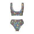 Daiia Fruit Ice Cream Women's Bikini Set Two Piece Swimsuit High ...