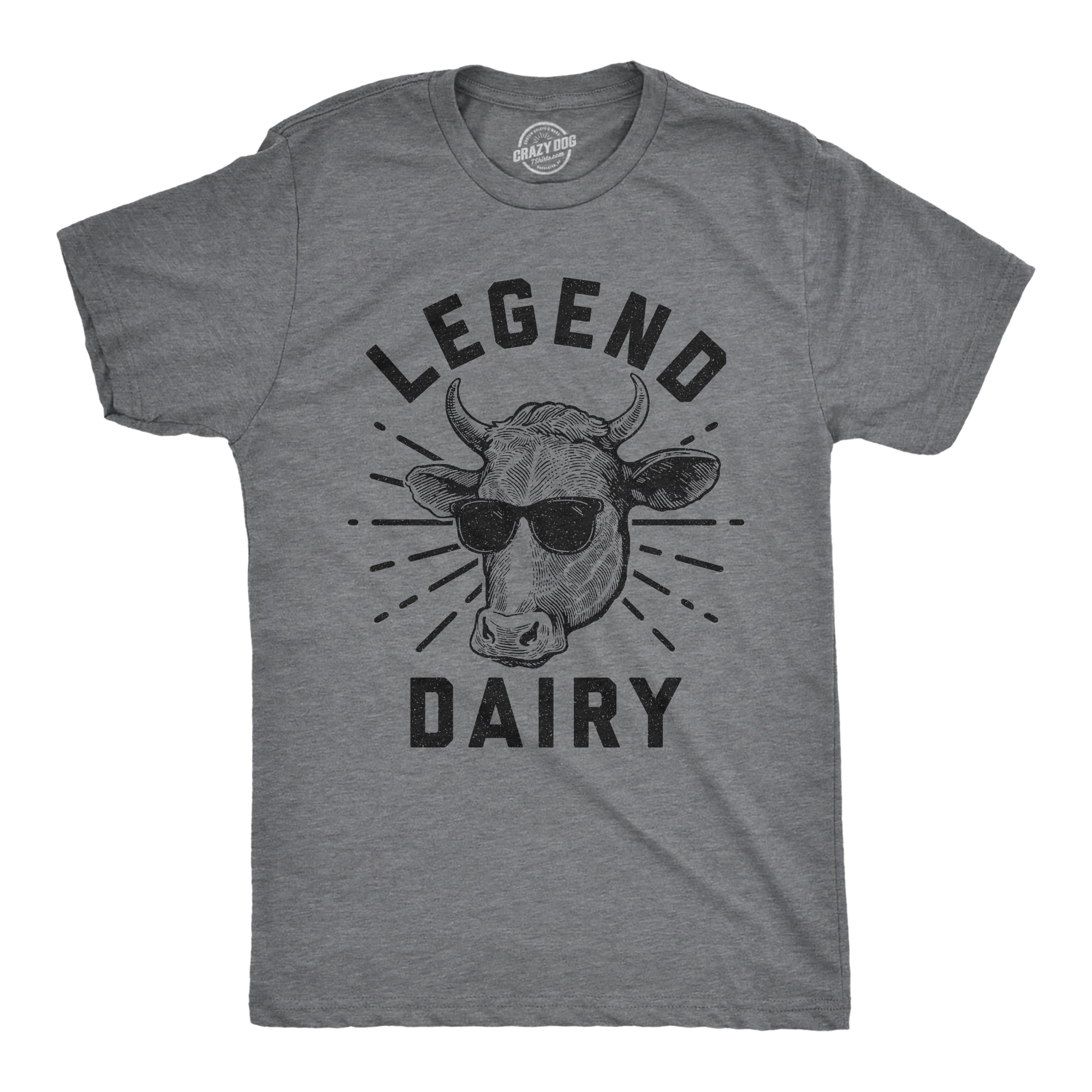 Click here for Crazy Dog T-Shirts Mens Legend Dairy T Shirt Funny... prices