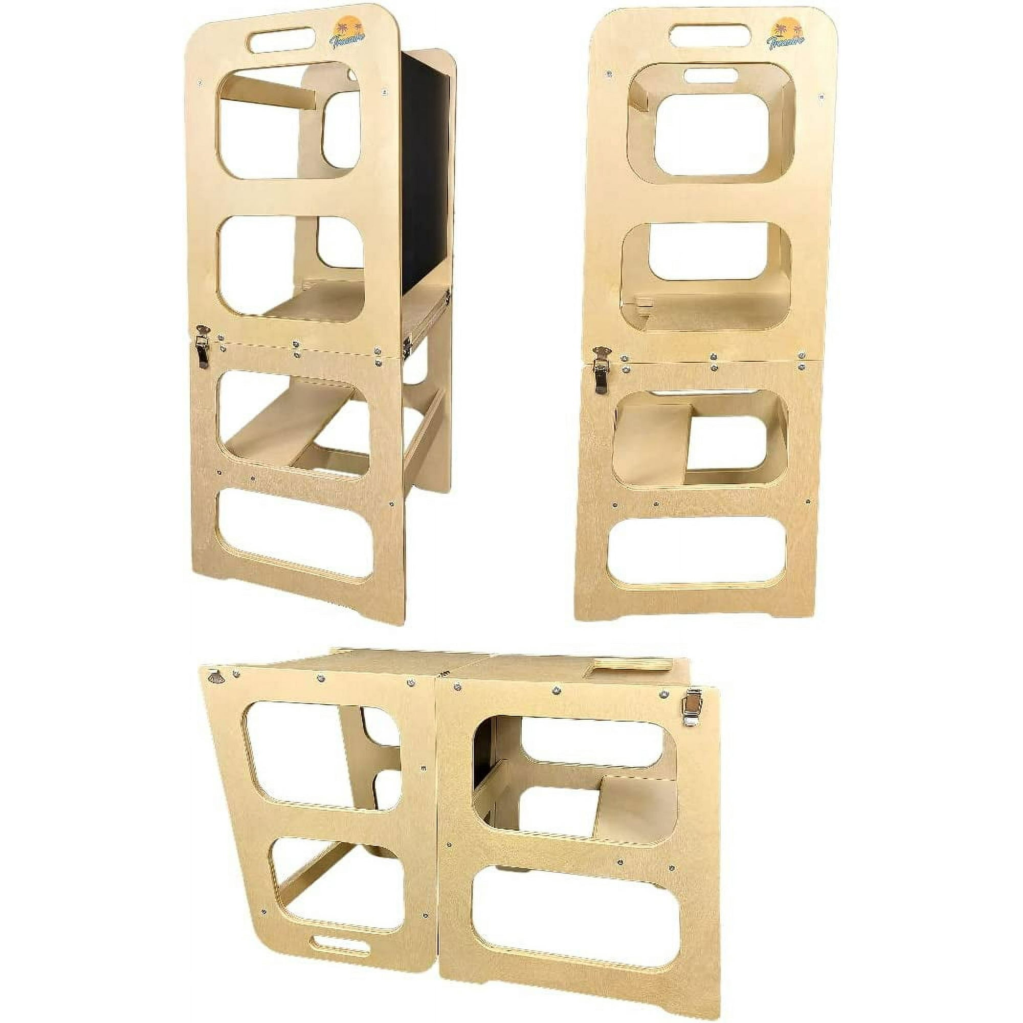 Click here for Treasure Kids Deluxe Wooden Learning Tower For Tod... prices