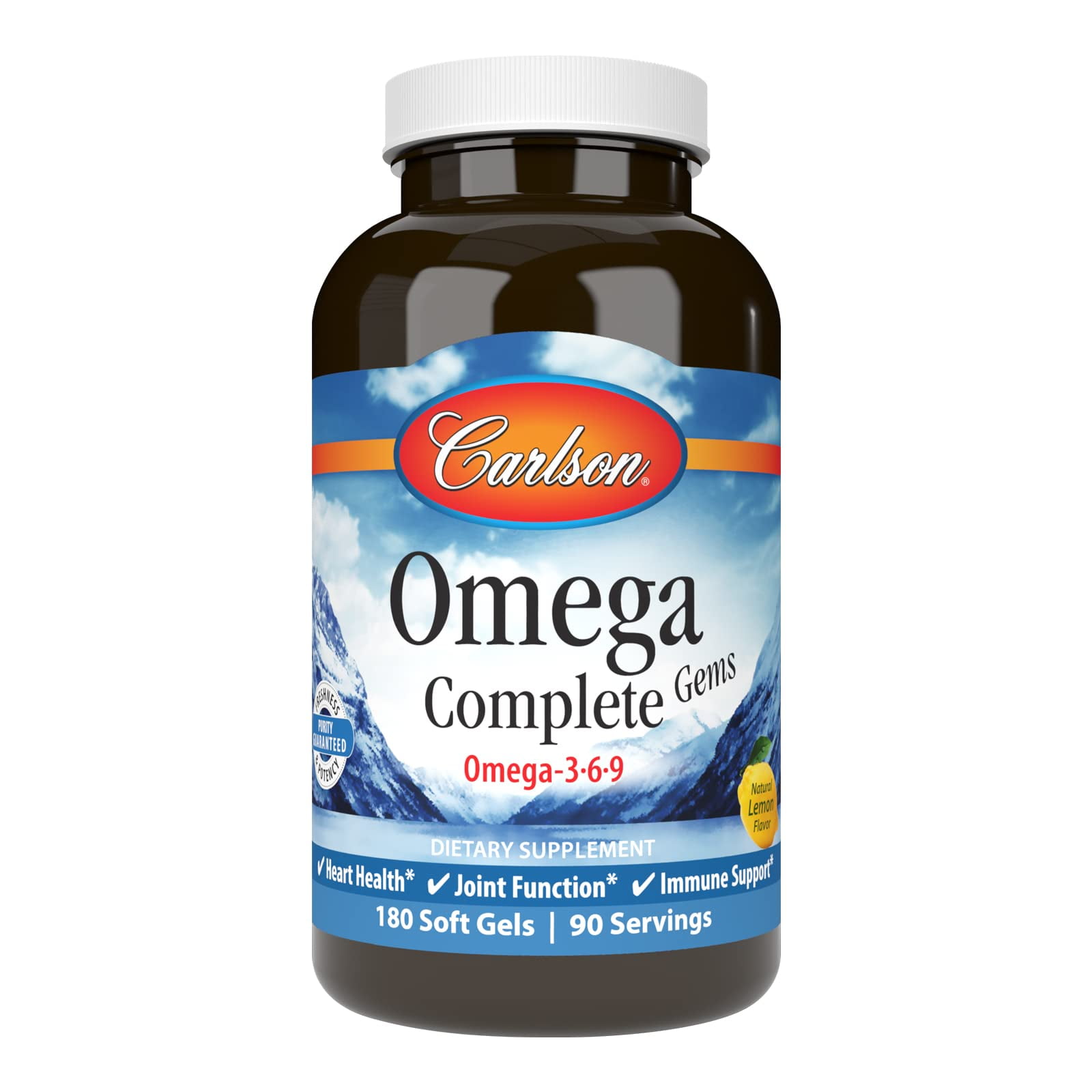 Suplemento Carlson Omega Complete Gems 180 cápsulas blandas | Bodega ...