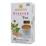 Hyleys Green Tea with Ginseng Root and Ashwagandha - 25 Tea Bags ...