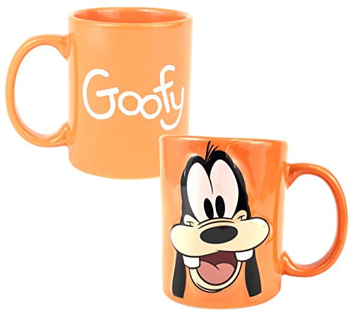 Disney Goofy Full Face 3d 11oz. Ceramic Mug - Walmart.com