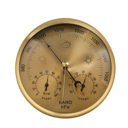 Hongchun 3 in 1 Precision Aneroid Barometer - Weather Station, Indoor ...