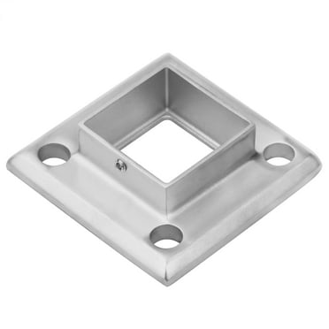 12 Pack Post Base Cover, 3.5x3.25 (Internal Size 1.5x1.5) PVC Split ...