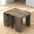 LHYY Modern Multifunctional Extendable Dining Table with Outlet,Space ...