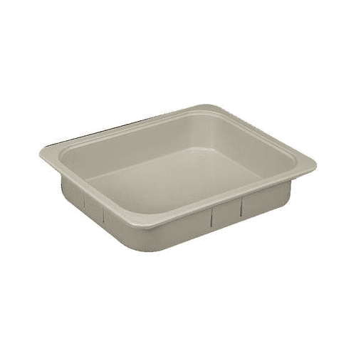 Plasdent 500TB-9 Operation Tub Gray Autoclavable 9 3/8" x 11.5" x 2 5/8 ...