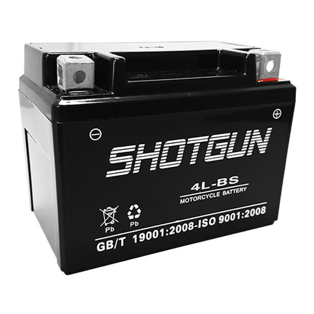 YTX4L-BS Scooter Battery for Yamaha 50cc CW50 Zuma II 2001 SHOTGUN/1 YR ...