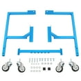 QueelQuest 1000LBS Rolling Engine Cradle Stand with Wheels, Steel ...