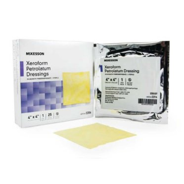 Xeroform Petrolatum Impregnated Dressing 4 X 4 Inch Gauze Bismuth ...