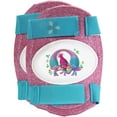 Playwheels Trolls Kids Roller Skate, Junior Size 6-12 with Kneepads ...