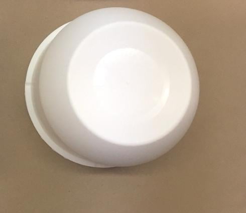 White Trailer Wheel Hub Center Cap 4.25 inch diameter Travel Trailer ...