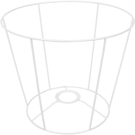 Lampshade Frame E27 Wire Lamp Cover Round Lampshade Frame Drum Ring ...