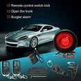 NEW Car Alarm System with 2 Door Remote Central Locking Kit Shock ...