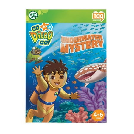 Leapfrog Tag Activity Storybook go Diego go!: Underwater Mystery ...