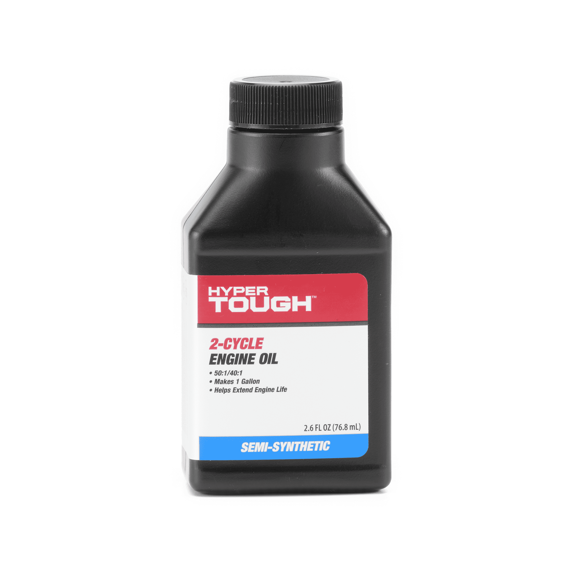 Hyper Tough 2.6 oz Synthetic Blend 2 Cycle Oil Makes 1 Gallon Walmart