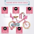 Free Shipping! RULLY 12 Inch Girls Bike with Basket Bike Streamers ...