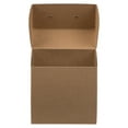 JAM CD Box with Metal Edge, 5x5.5x2.5, 1/Pack, Natural Kraft - Walmart.com