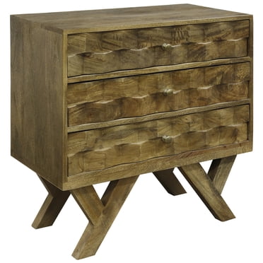 Butler Francine Brushed Pewter Painted Bombe Chest - Walmart.com