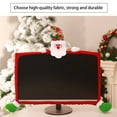 hengsof Christmas Computer Monitor Border Cover TV Monitor Cover ...