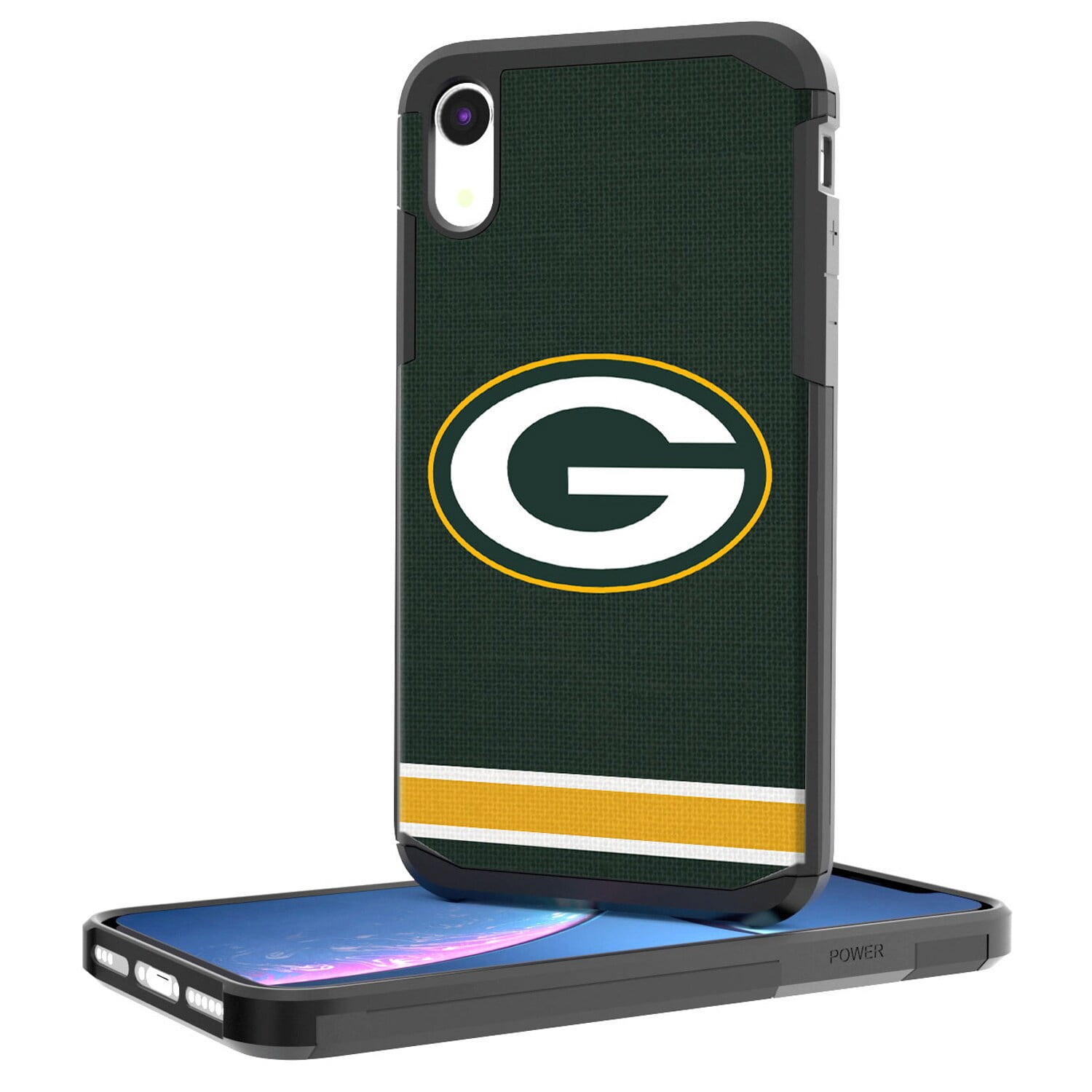 Green Bay Packers iPhone Rugged Stripe Design Case - Walmart.com