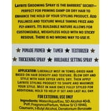 Layrite Hairspray for Men 6.7 Oz, Water-Soluble Styling Spray for ...