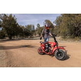 Coleman Powersports B100 105cc Gas Powered Mini Bike, 22 MPH, Red ...