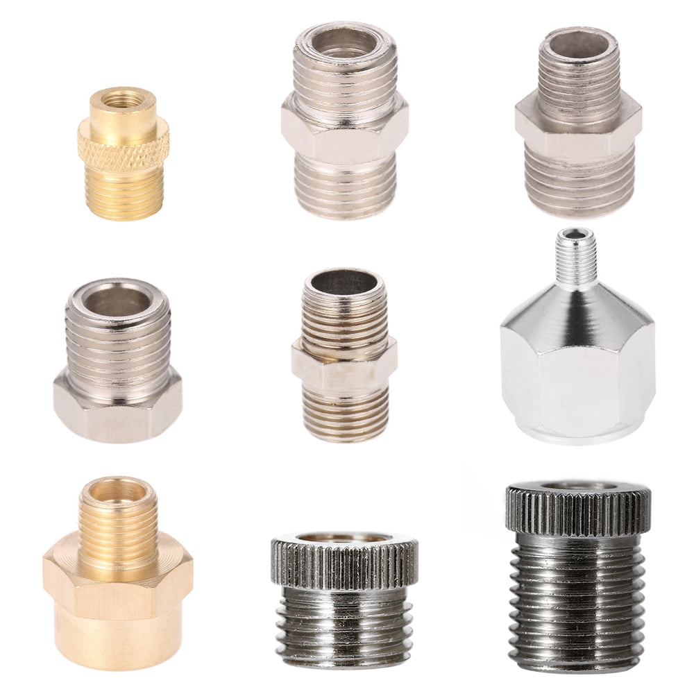 9pcs-universal-professional-airbrush-adaptor-kit-fitting-connector-set