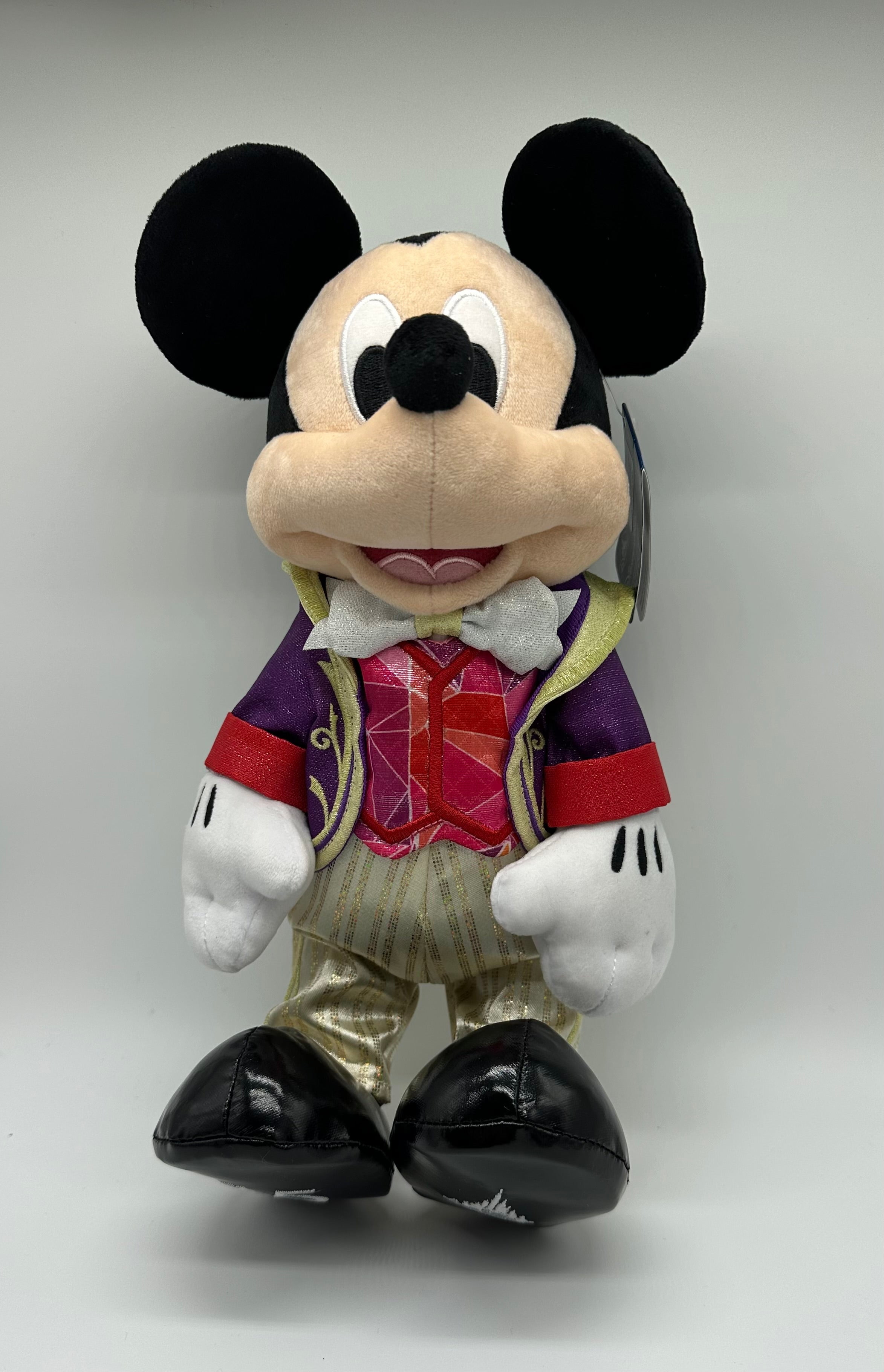 Disney Parks Disneyland Hong Kong 15th Rare Mickey Articulated Plush ...