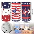 4th of July Flameless Candles(3PC) Patriotic Red White Blue Candles ...