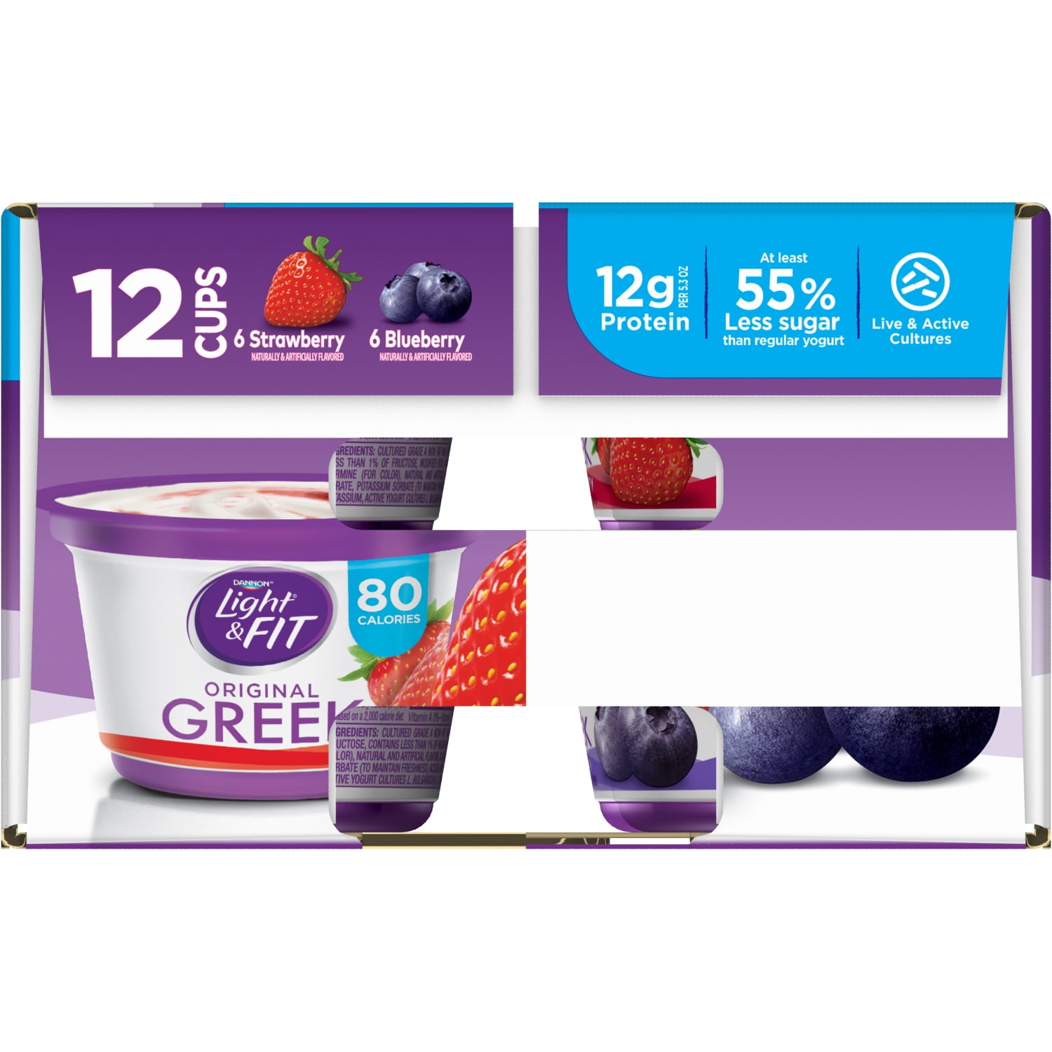 Dannon Light And Fit Greek Yogurt Barcode | Shelly Lighting