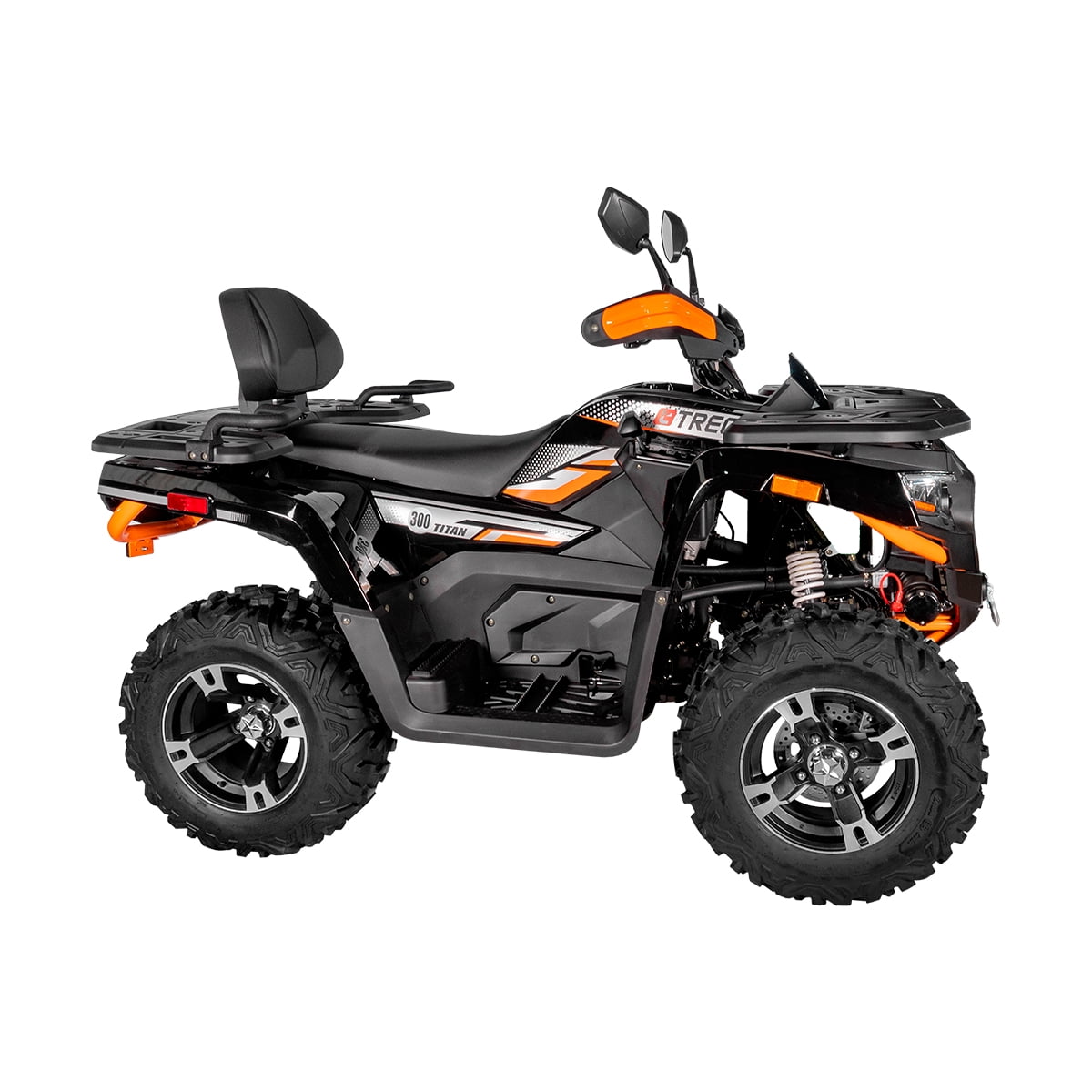 Cuatrimoto TRECK TITAN 300 2025 Negro/Naranja | Walmart en línea