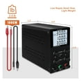 Switching DC Lab Power Supply Adjustable 30V 10A Fine Regulation 0.001A 0.01V Regulated Power ...