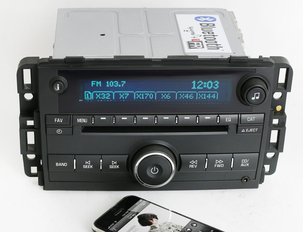Restored Chevy Impala 2008 Radio AM FM CD Player w Bluetooth Music ...