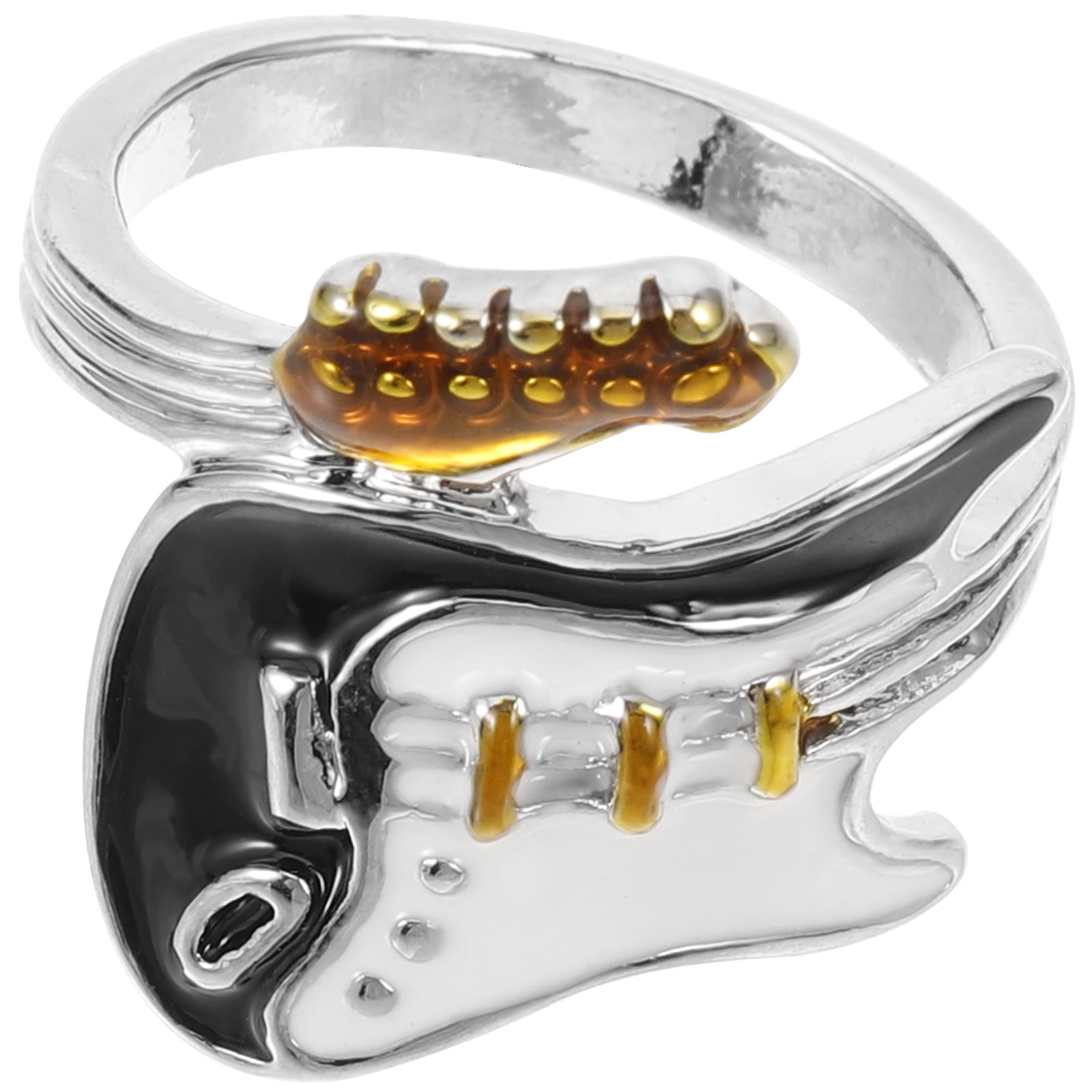 Anillo de guitarra, anillo abierto, anillo ajustable, banda para el ...