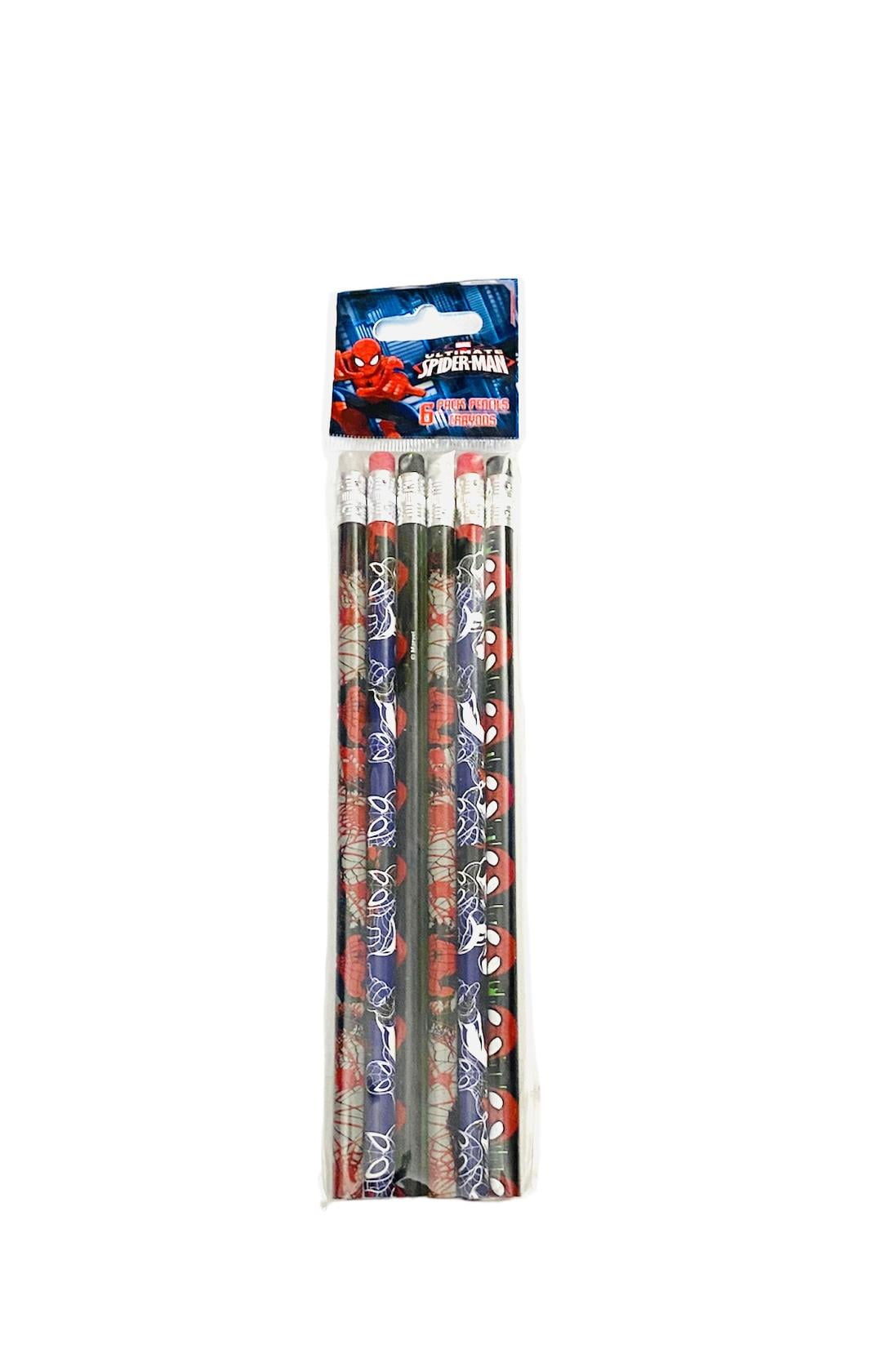 Marvel Ultimate Spider-Man 6-Pack Pencils - Walmart.com