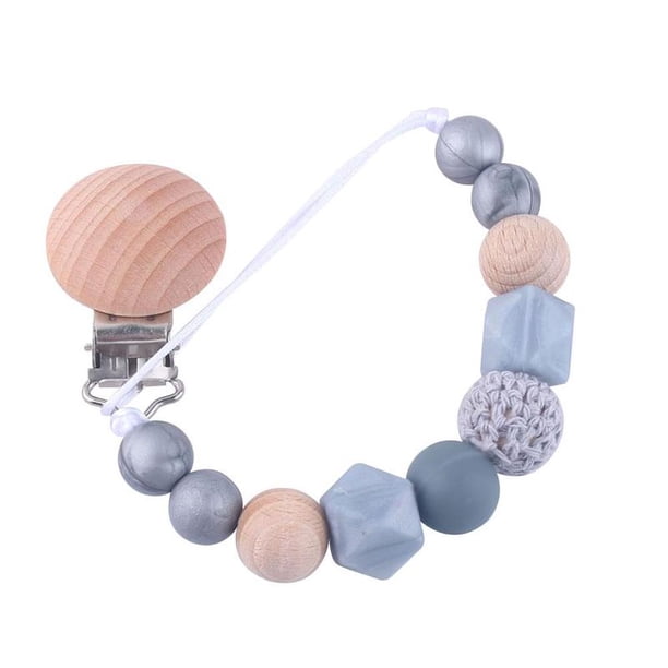 Silicone Pacifier Chain Baby Molar Toy Anti-Dropping Chain Mother Baby ...