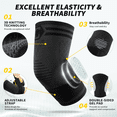 Cambivo Elbow Brace with Gel Pad, 2 Pack, Adjustable Strap - Walmart.com