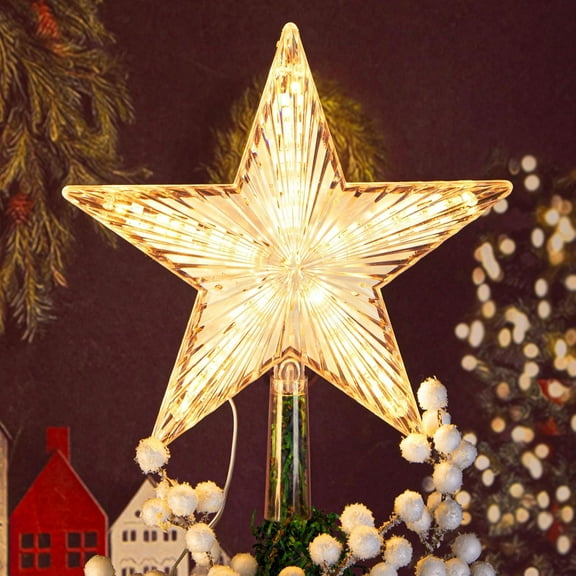 Universal Christmas Tree Topper Holder - Twist-on Stabilizer with ...