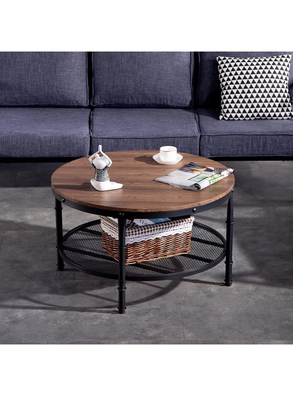 Round Coffee Table in Coffee Tables - Walmart.com