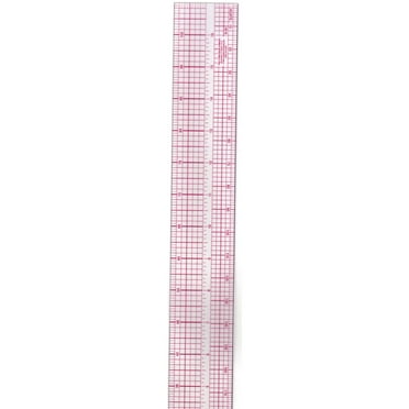 C-Thru Graph Beveled Edge Ruler, 2 in x 18 in - Walmart.com