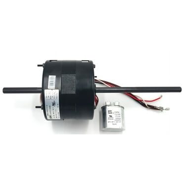 Air Conditioner Condenser Fan Motor Totally Enclosed (TENV) 1/2 HP 230 ...