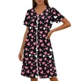 Cxenplz Women Zipper Robes Short Bathrobe Lightweight Short Sleeves ...