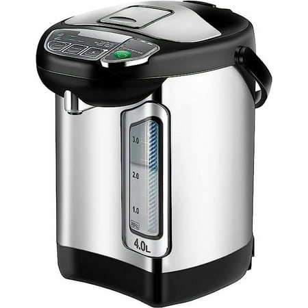 NutriChef Electric Water Boiler & Warmer 4L Stainless Steel Hot Water ...