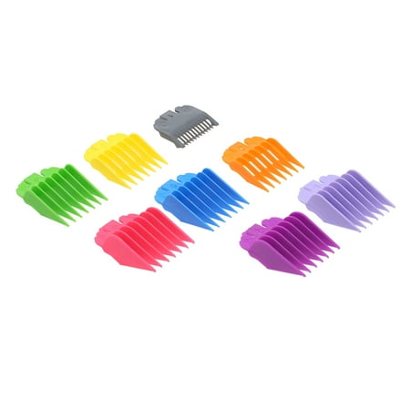 8PCS Hair Guide Comb Set for Wahl Hair Clippers Limit Combs Hair ...