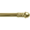 Evideco Small Flat Cafe Curtain Rod Adjustable Set of 2 White 12" to 16 ...